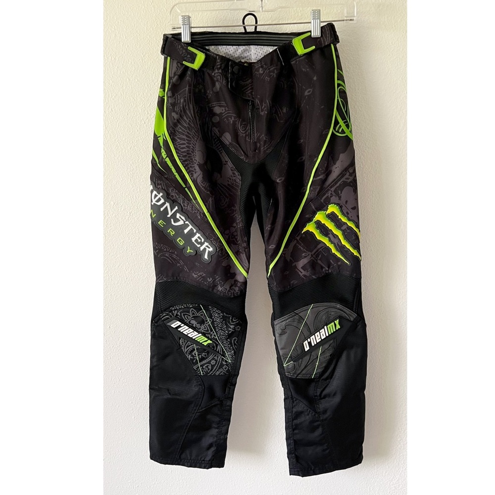 Monster Energy By Oneal Mx Racing Motocross Pants Men… - Gem